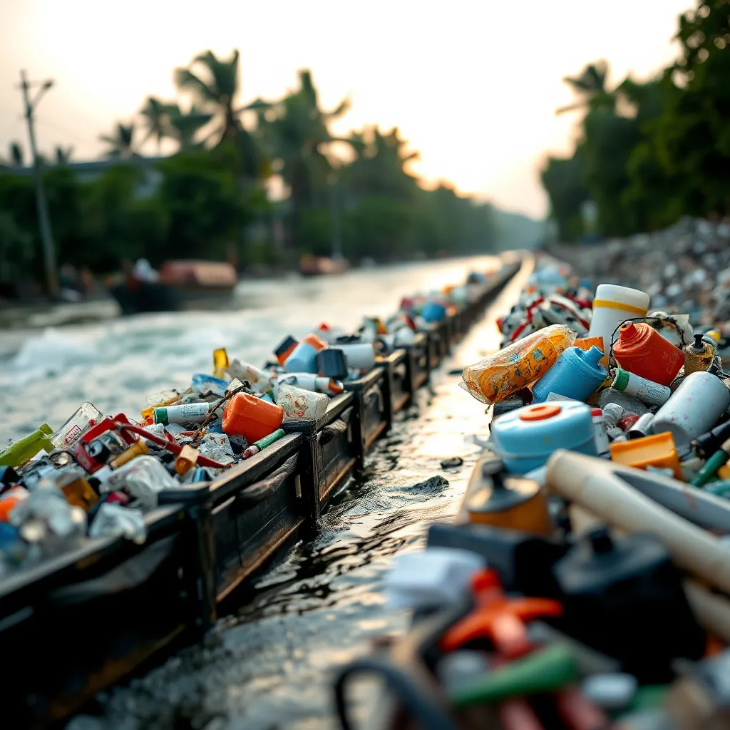 Understanding Plastic's Journey from Land to Ocean